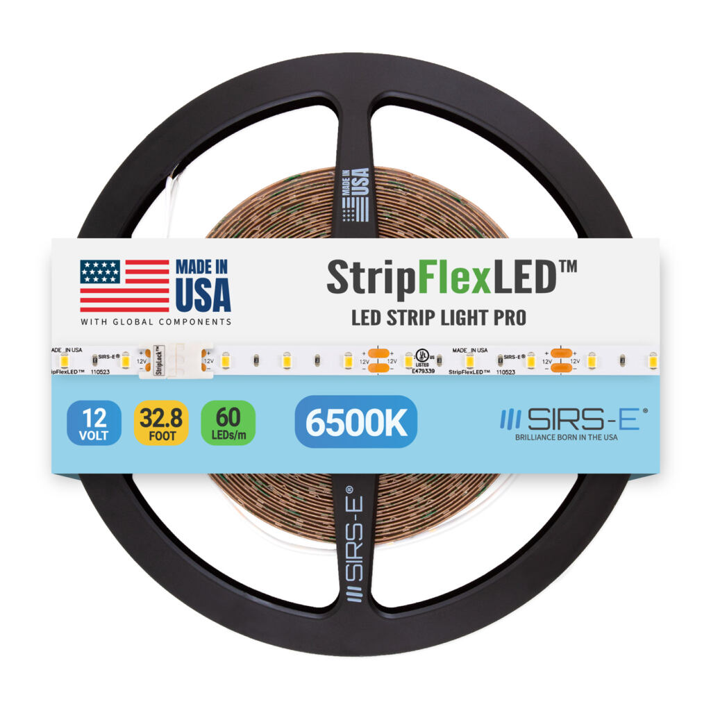 SIRS-E® StripFlexLED™ White LED Strip Lights, Professional
