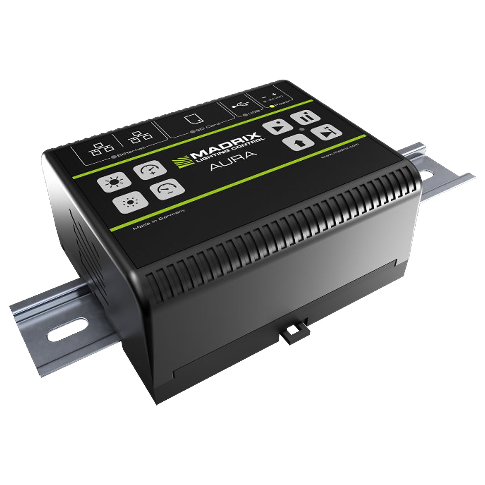 MADRIX AURA DMX Stand Alone Recorder & Playback DIN-Rail Device - SIRS ...