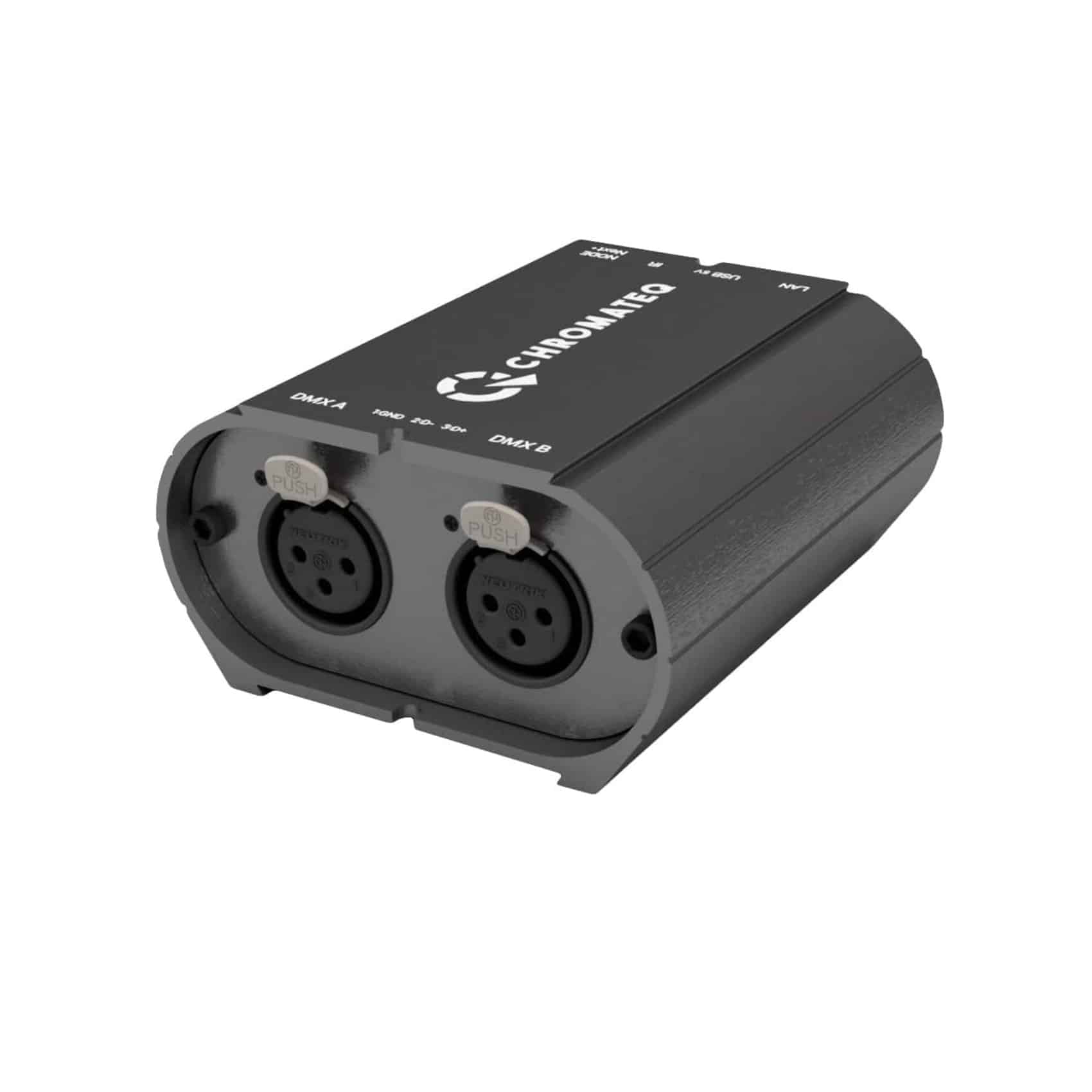 Chromateq NODE-2 1024 Ethernet Art-Net & sACN to DMX Converter Node ...