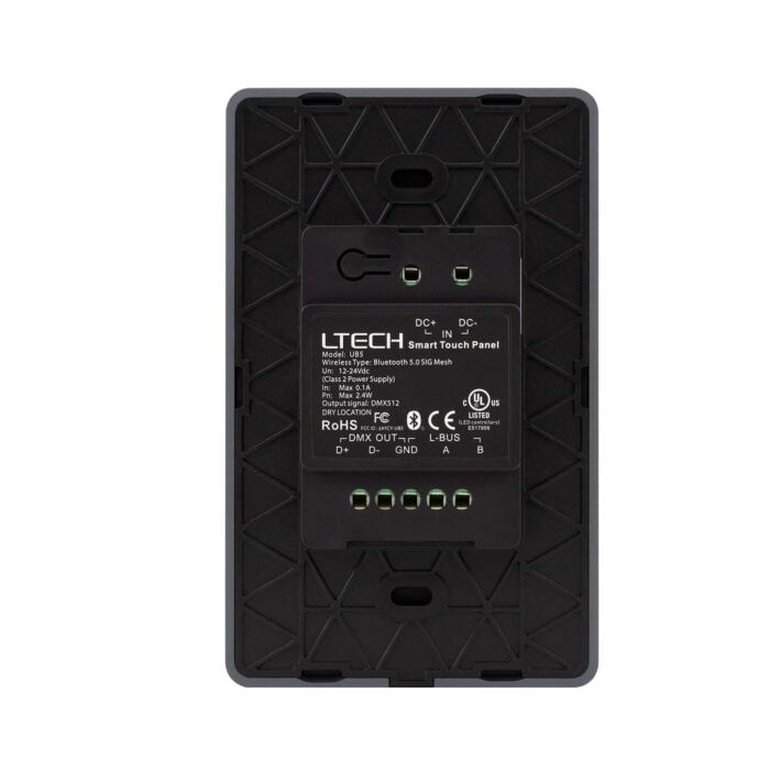 LTech UB5 Touch Panel RGBWY DMX & Bluetooth Programmable