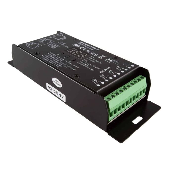SIRS-E DMX Decoder – 4-Channel RGB & RGBW LED Controller | 8A/CH, RDM, UL Certified - SIRS-E ...