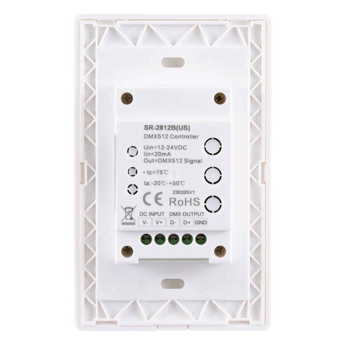 SIRS-E DMX Touch Wall Controller for RGB & RGBW LEDs - SIRS-E® LED ...