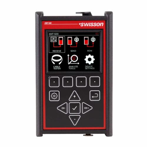 Swisson XMT-500 DMX Tester/RDM Ethernet Controller Measurement Tool ...