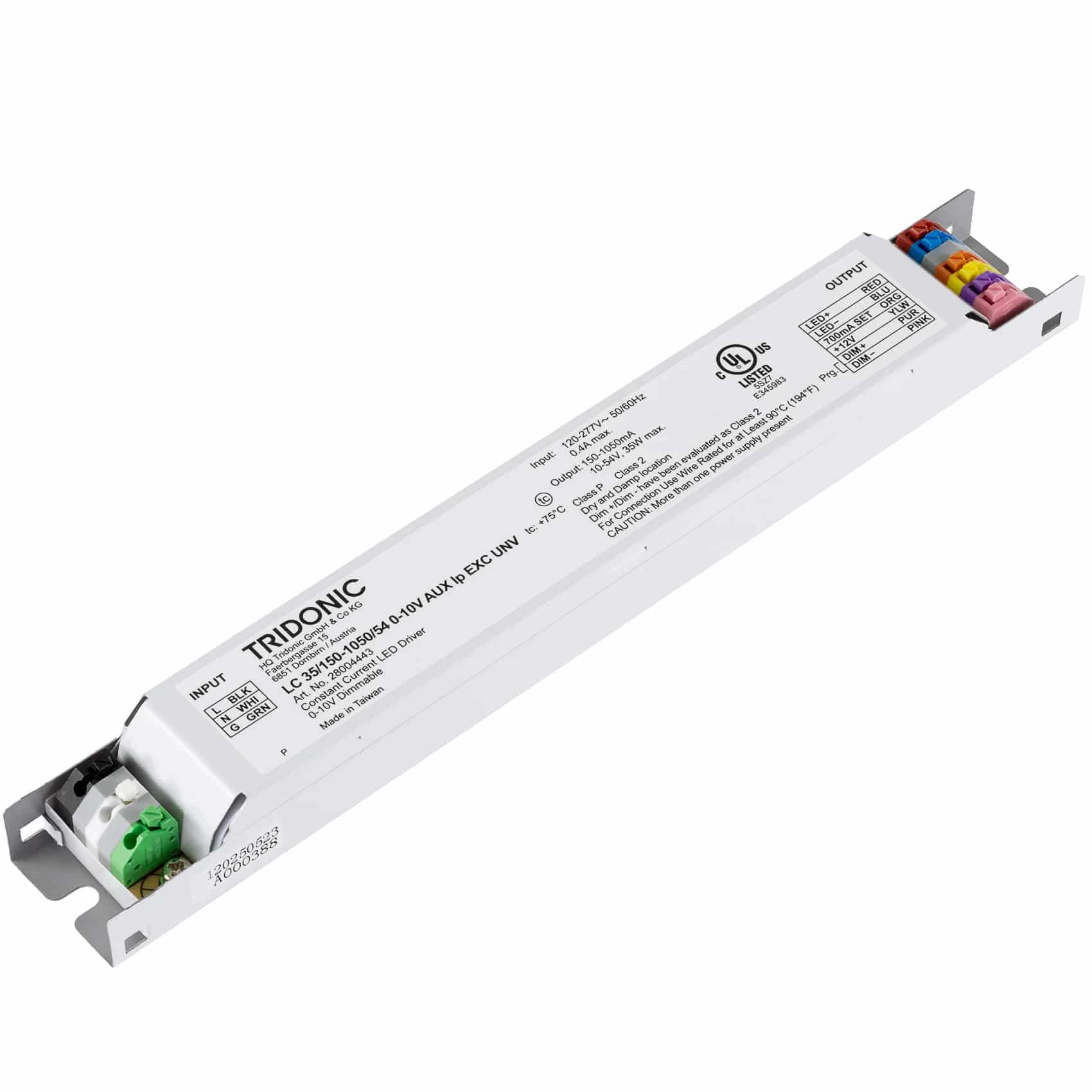Tridonic 35W CC LED Driver Linear Excite USB Series