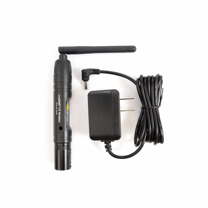anyDMX V2 Wireless DMX Transmitter Male 5 Pin XLR by SIRS-E - SIRS-E ...