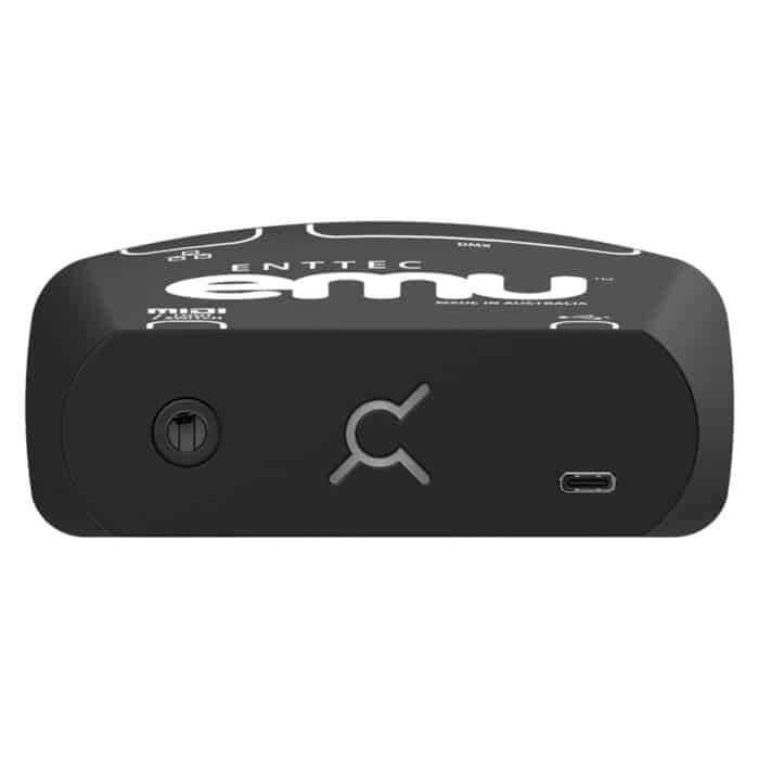 Enttec EMU Hardware Interface 70681, USB-C & Ethernet DMX Lighting ...