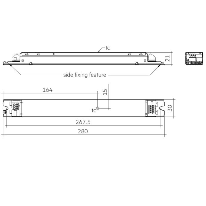Tridonic 21W Constant Current LED Driver