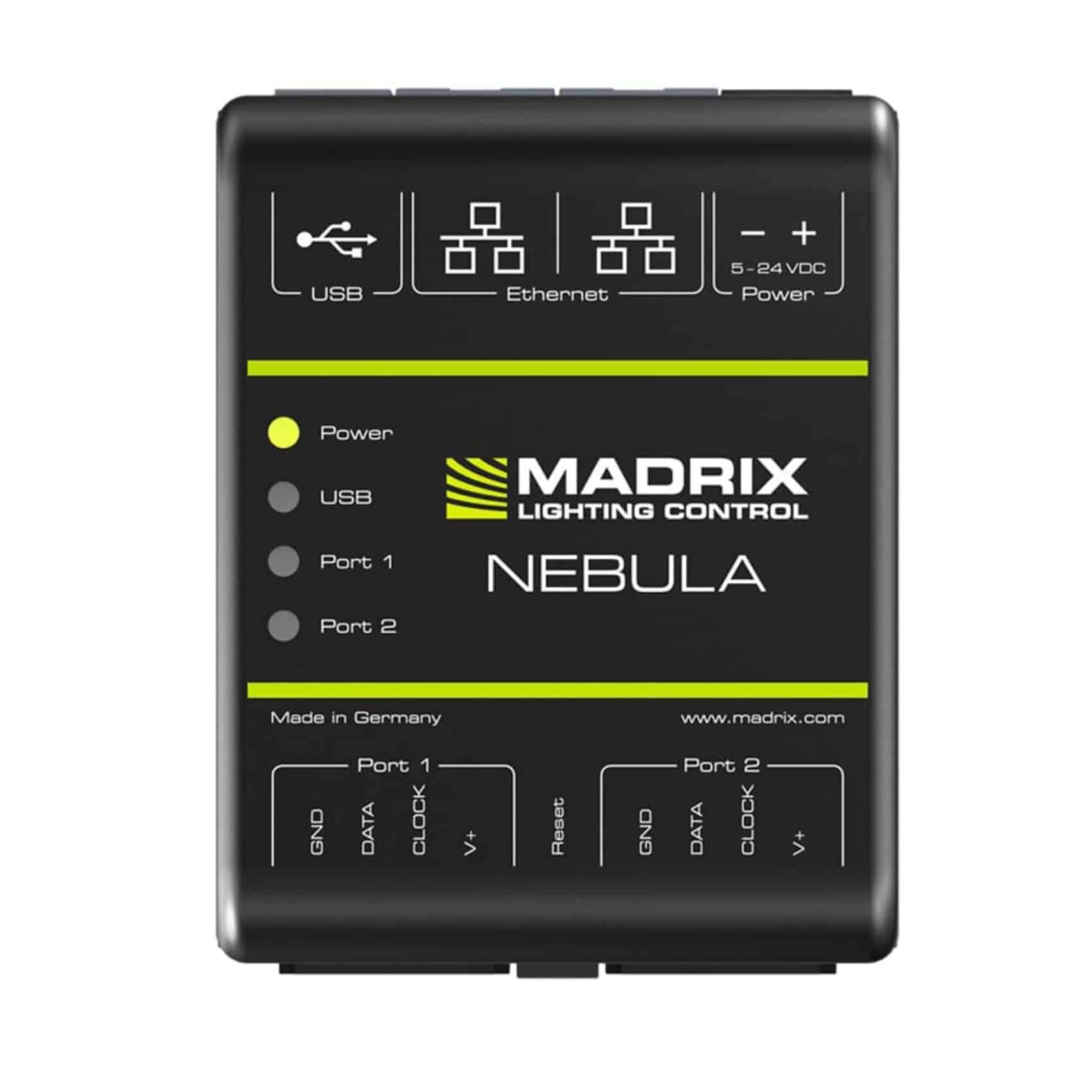 MADRIX Nebula SPI Pixel Lighting Controller (Open Box) - SIRS-E® LED ...