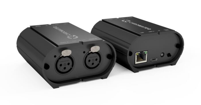 Chromateq NODE-2 1024 Ethernet Art-Net & sACN to DMX Converter Node (Open Box) - SIRS-E® LED ...