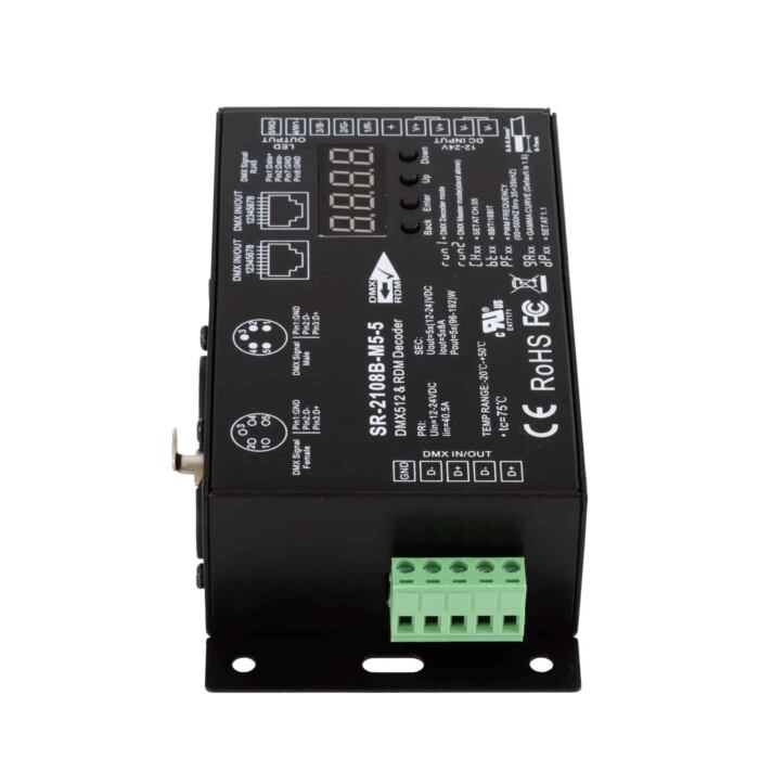 SIRS-E 5-Channel DMX RDM Decoder RGB/RGB (Open Box) - SIRS-E® LED ...